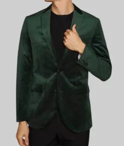 The Perfect Couple Tag Winbury (Liev Schreiber) Green Velvet Blazer ...