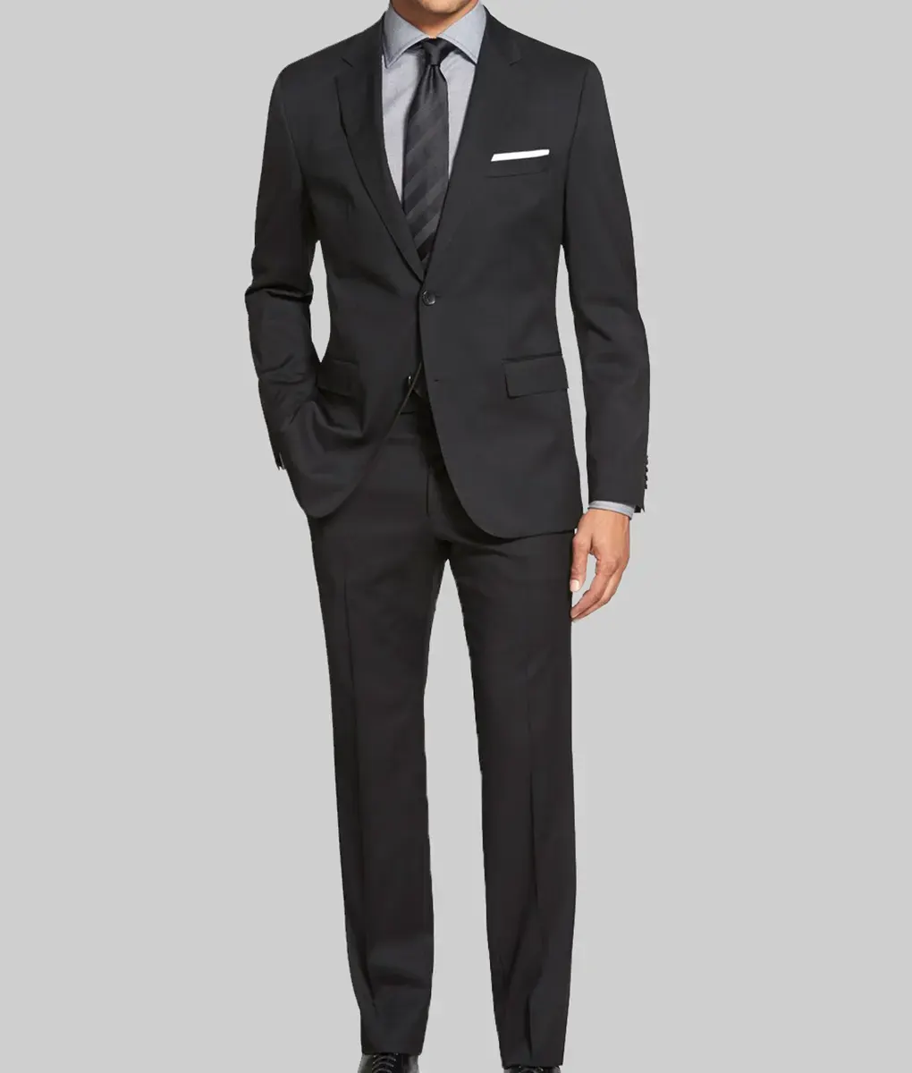 Reacher Alan Ritchson (Jack Reacher) Black Suit | NYC Jackets