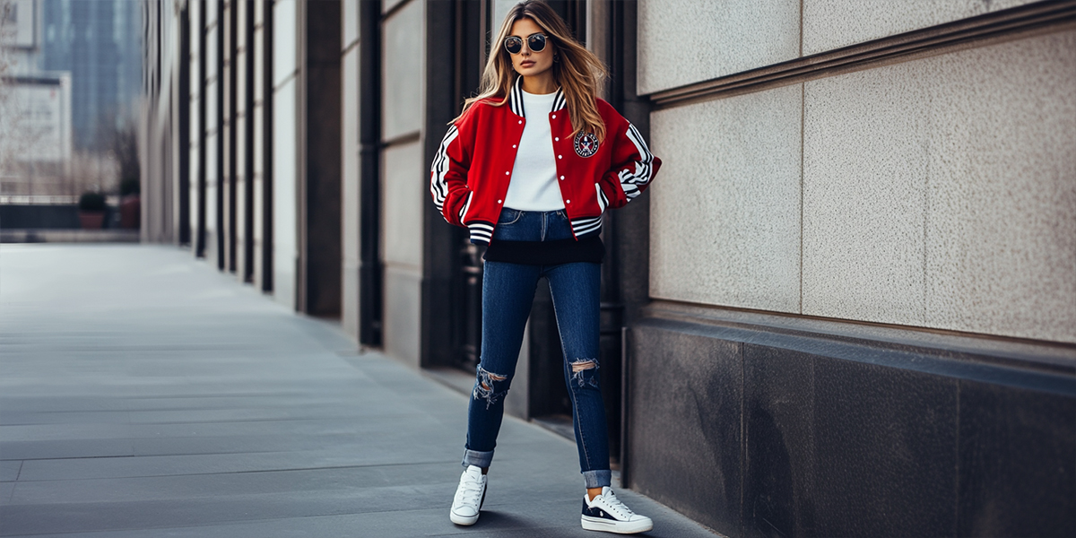 how to style a varsity jacket for men & women
