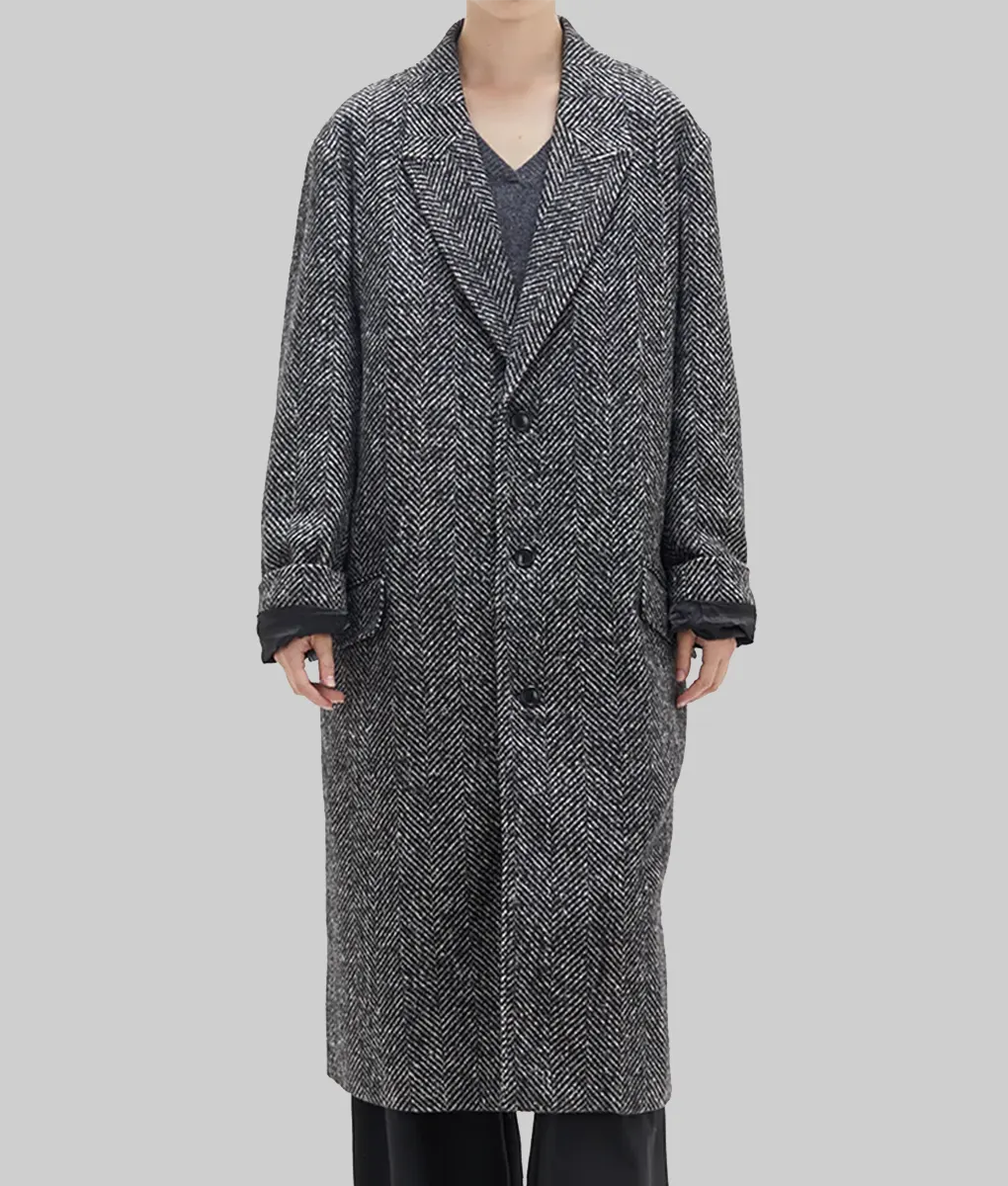 Hilary Duff Grey Wool Coat | NYC Jackets