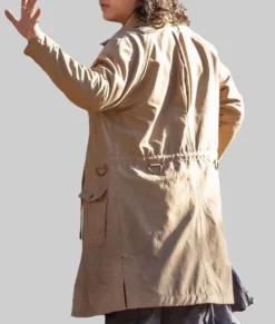 Stranger Things Gaten Matarazzo (Dustin Henderson) Beige Coat | NYC Jackets