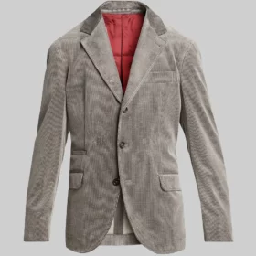 Keanu Reeves Grey Corduroy Blazer | NYC Jackets