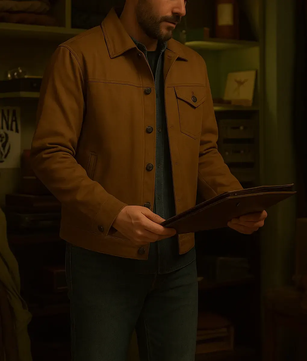 The Last of Us Pedro Pascal (Joel Miller) Brown Jacket | NYC Jackets