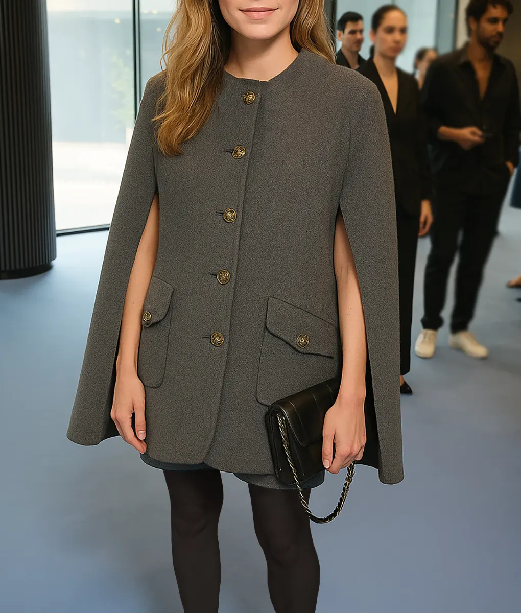 All's Fair Naomi Watt Grey Cape | NYC Jackets