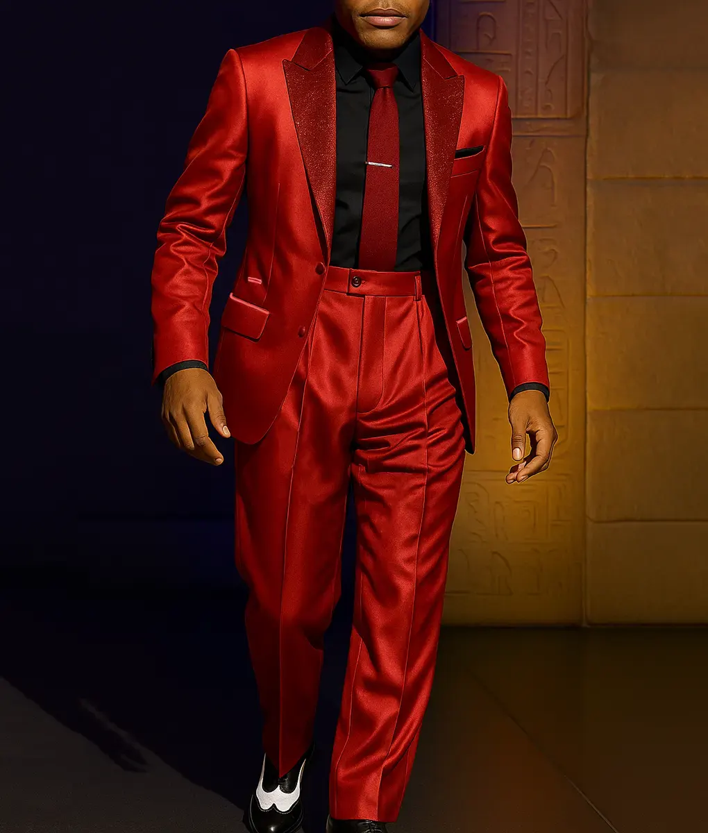 Met Gala 2025 Usher Red Suit | NYC Jackets