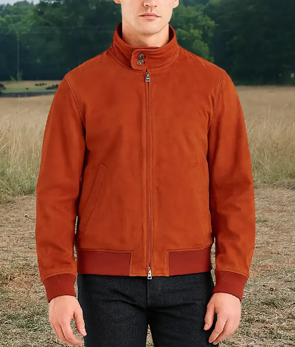 Stranger Things S05 Joe Keery (Steve Harrington) Suede Jacket | NYC Jackets