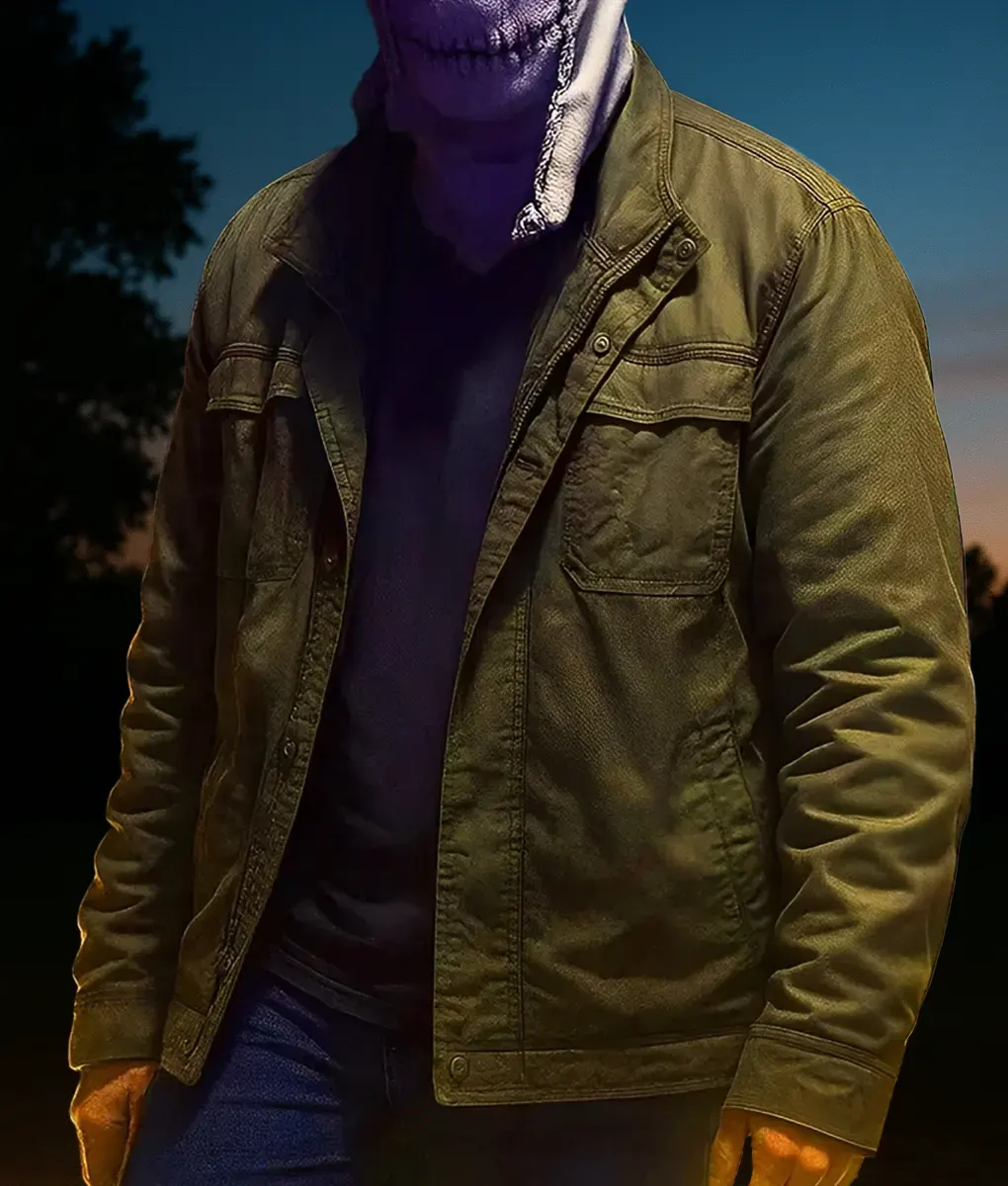 The Strangers Chapter 2 Matus Lajcak (Scarecrow) Green Jacket | NYC Jackets