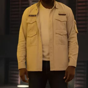 Babou Ceesay Alien Earth Morrow Shirt Jacket | NYC Jackets