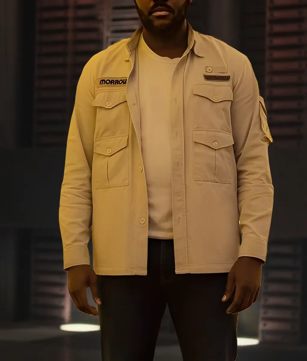 Babou Ceesay Alien Earth Morrow Shirt Jacket | NYC Jackets