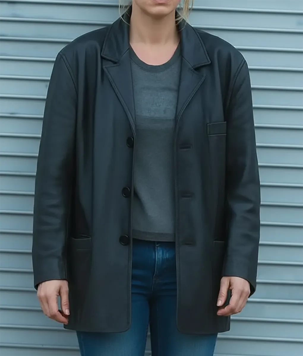 Imogen Poots All of You Laura Black Short Coat | NYC Jackets